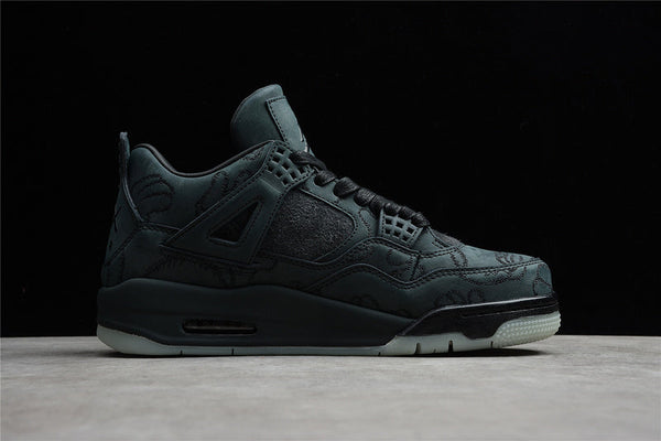 KAWS x Air Jordan 4 AJ4 Retro - Black