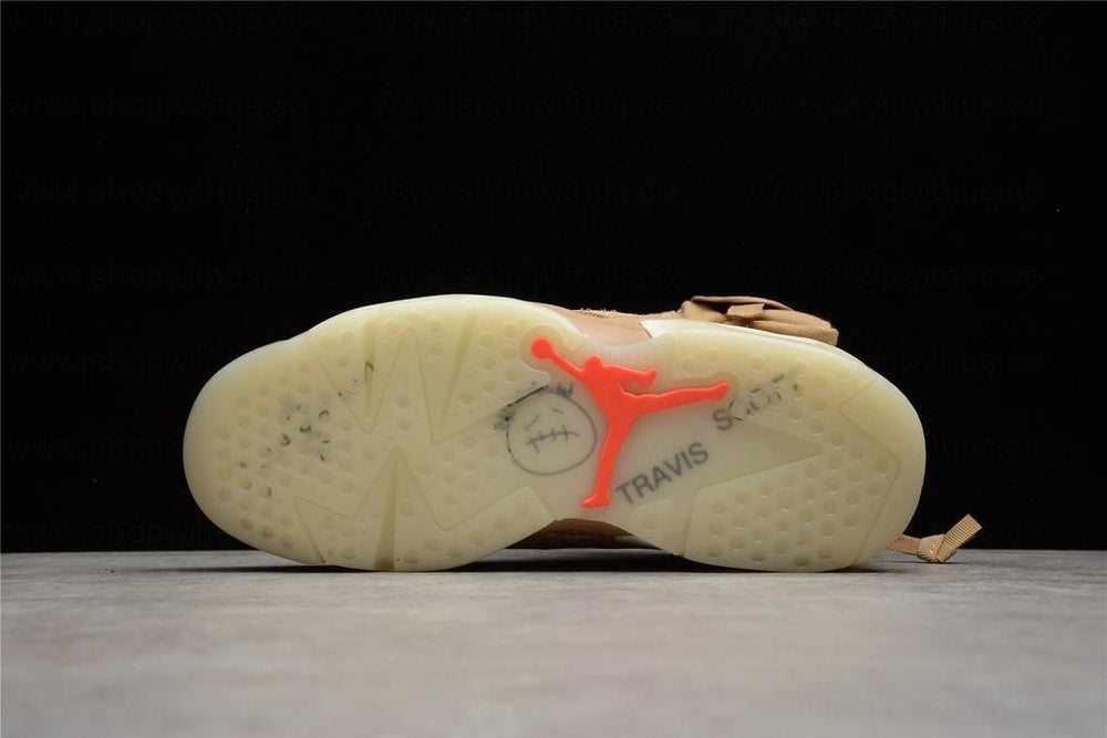 Travis Scott x Air Jordan 6 AJ6 - British Khaki